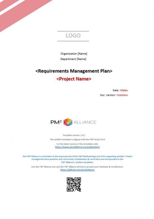 Requirements Management Plan - PM².EU
