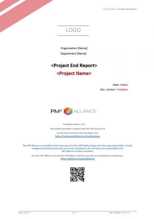 Project End Report - PM².EU